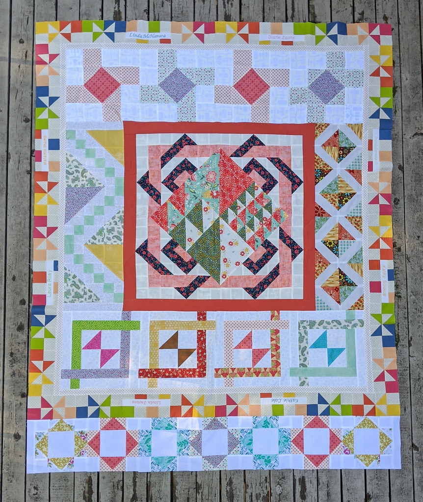 Round Robin #7 – Art Square Blocks – Sew Happy by Sarah