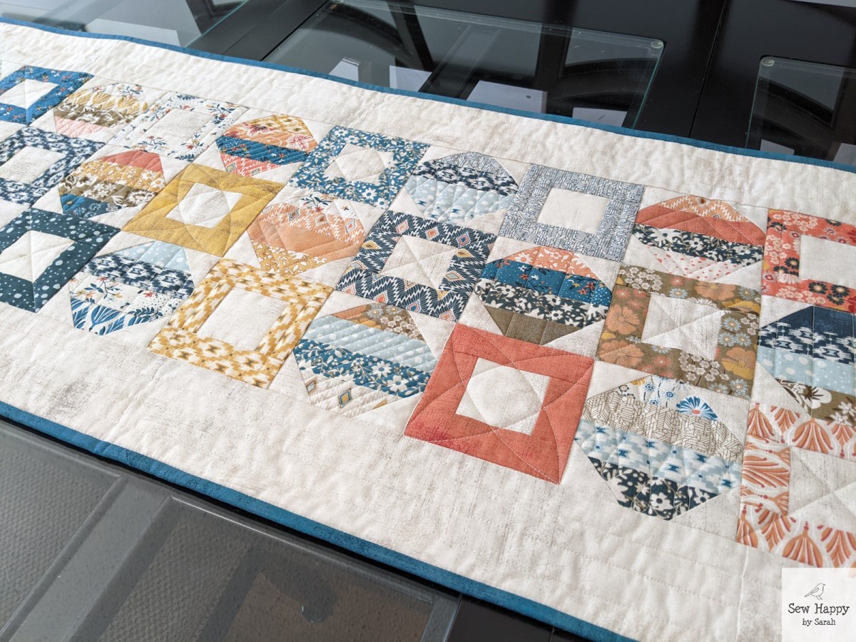 Fast and Flurrious Table Runner and Wall Hanging – Sew Happy by Sarah